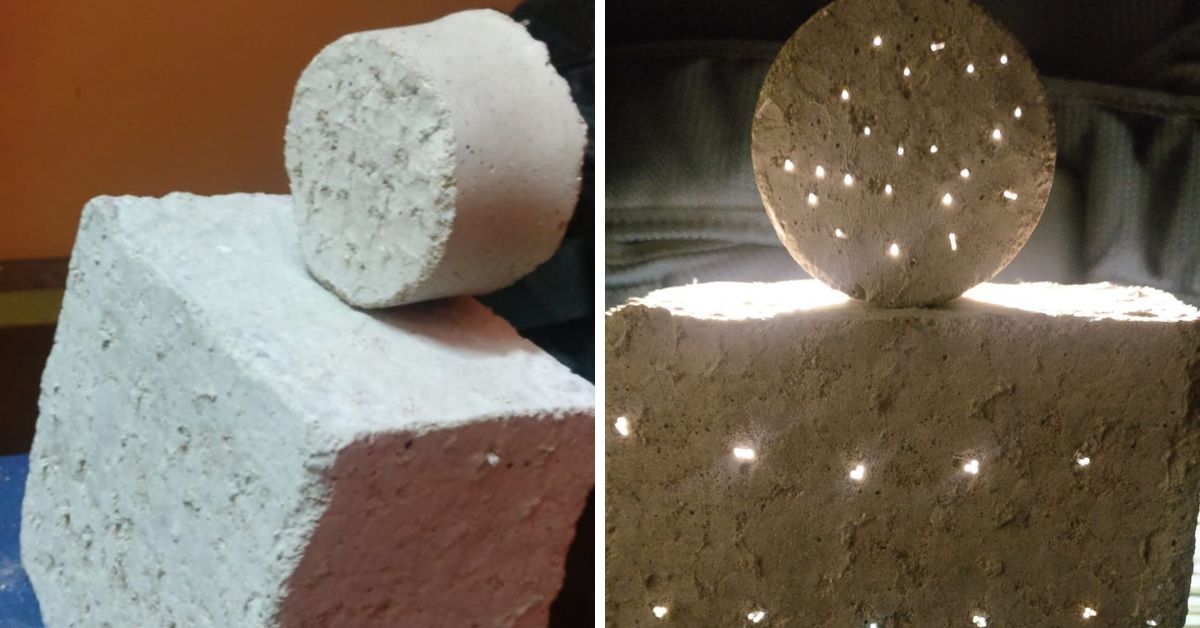 Ramansh Bajpai Innovates Green Translucent Geopolymer Concrete